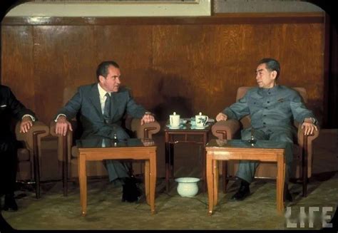 破冰之旅：1972年尼克松访华全程经典照片 知乎