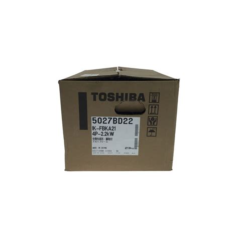 Toshiba 東芝 モーター 未使用品 S 三相200v脚取付全閉外扇形 Ik Fbka21 4p 2 2kw グレー｜中古｜なんでも