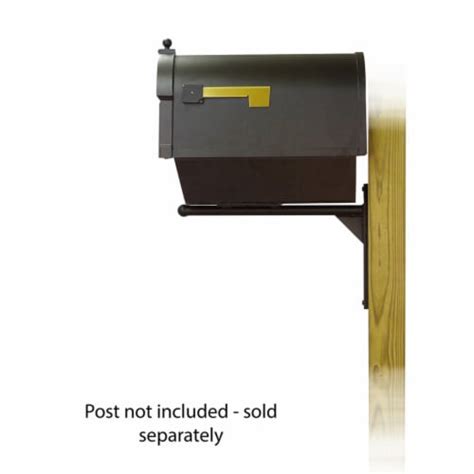 Mailbox With Newspaper Tube And Ashley Front Single Mailbox Mounting Bracket 1 Kroger