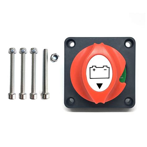 Buy Marine Battery Disconnect Switch 12V 24V 48V Battery Power Master