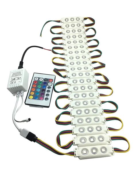 Rgb Led Injection Module Ip65 Kit Dc12v 5050 Led Pixel String Color