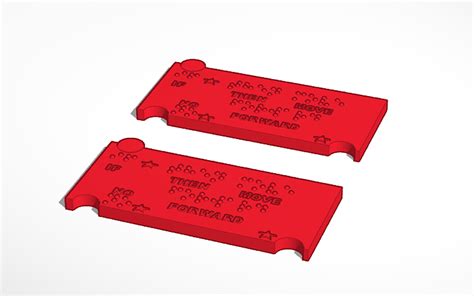 3d Design Copy Of If Command Move Forward Tinkercad