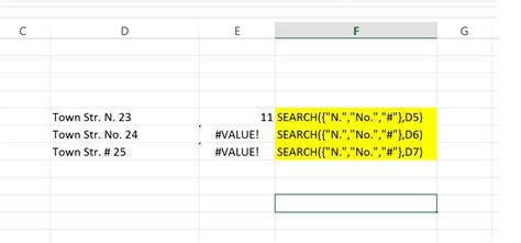 Excel Search Function With List Of Text Values Fails Stack Overflow