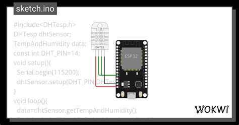 Dhtesp Wokwi Esp32 Stm32 Arduino Simulator