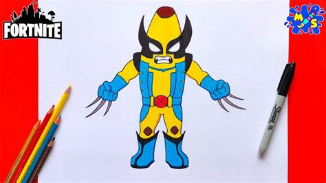 Peely Wolverine Drawing How To Draw Peelverine Easy Fortnite