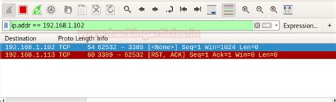 Understanding Nmap Scan With Wireshark