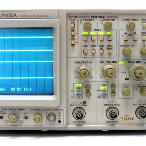 Tektronix 2465 Series Servicing