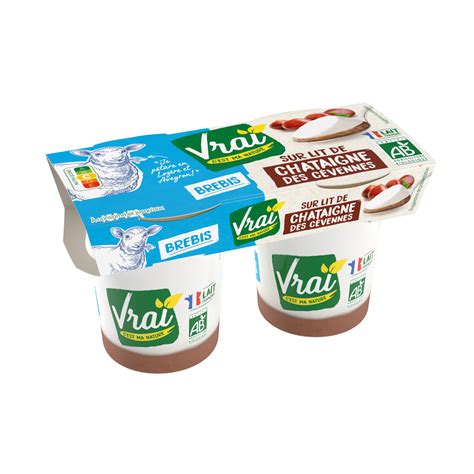Yaourt Bio Au Lait De Brebis Nature VRAI Olga Restaurations