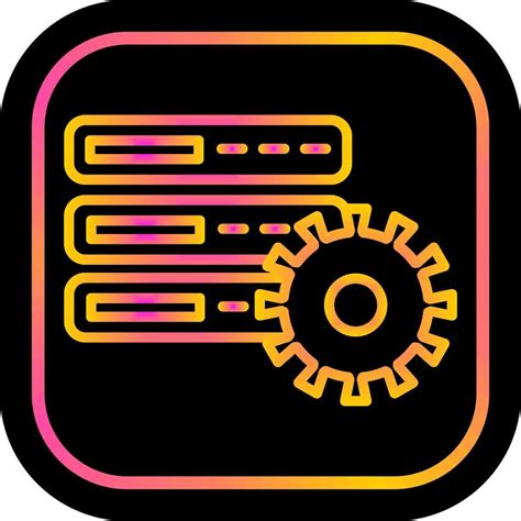 Database Setting Vector Icon 41780033 Vector Art At Vecteezy