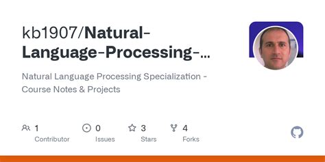Natural Language Processing Specializationnatural Language Processing