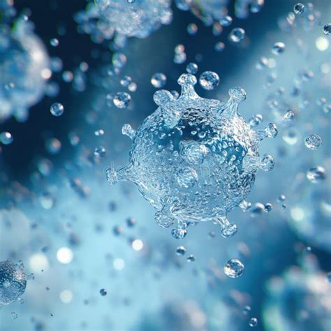 Viruses Suspended In Microscopic Water Droplets Reveal Intricate
