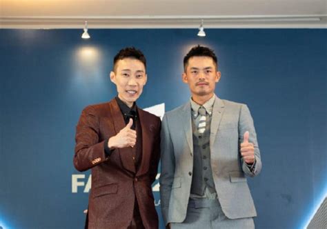 林李再合体！李宗伟：我欣赏你的霸气 林丹：我欣赏你的球技与坚韧腾讯新闻