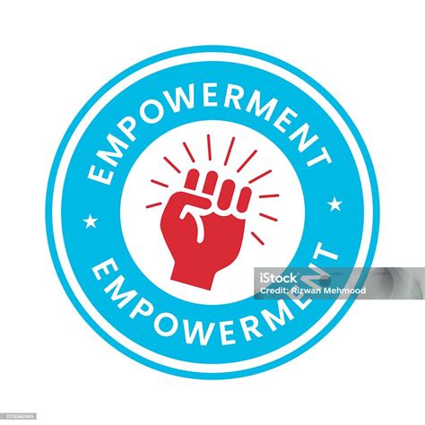 Ilustración De Signo De Empoderamiento Símbolo De Icono Etiqueta