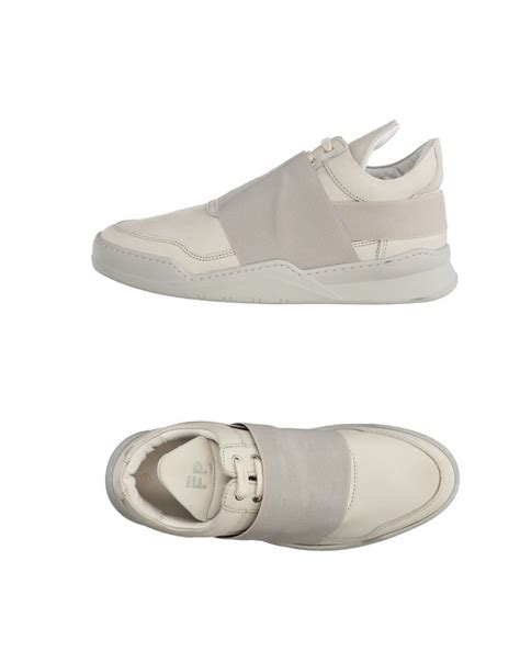 Filling Pieces Sneakers In Grey Modesens Filling Pieces Sneakers