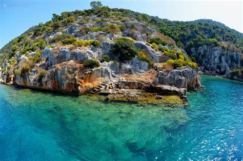 Kekova island in Turkey | Kekova Sunken City | Sunken city, City island ...