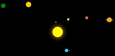 Sistema Solar Hecho Con Html Y Css