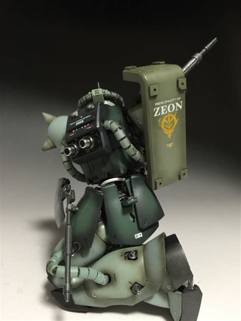 【ガンプラ mg】量産型ザクもカッコいい！ms 06改造塗装画像！ ガンダムグッズ！おもしろい！