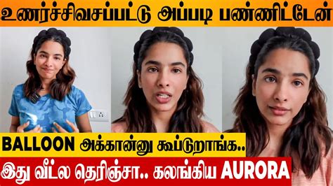 balloon akka aurora sinclair emotional reply to viral video 😢 recent