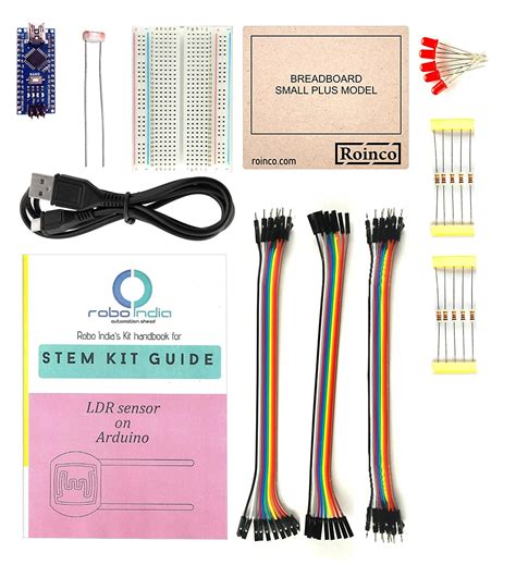 Roinco Stem Activity Kit Ldr Sensor Kit On Arduino Nano Industrial And Scientific