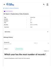 Quiz 2 Exploratory Data Analysis Pdf Go Back To Advanced Statistics