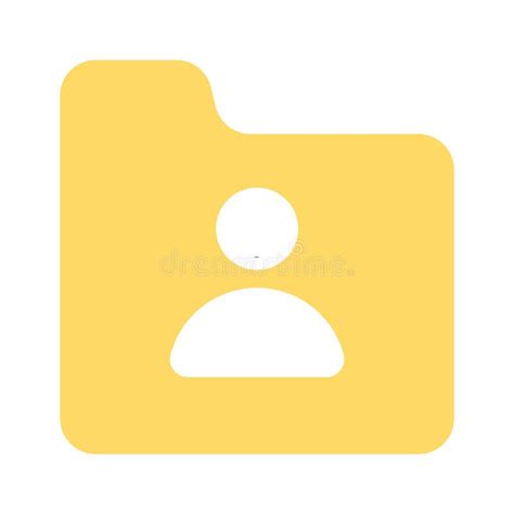User Sign On Folder Showing Concept Icon Of User Data User Profile