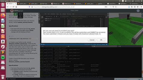 I Am Submiting My Final Exam 1st Time Ros Beginners Exam The Construct Ros Community