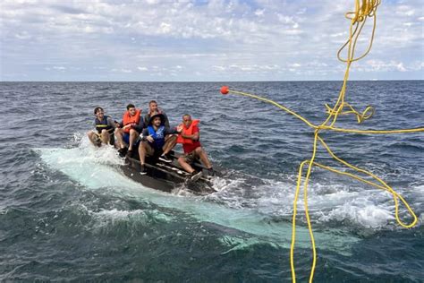 Coast Guard Rescues 5 People From Capsized Boat Off Florida Coast