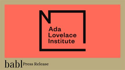 Babl Ai Recognized By Ada Lovelace Institute As A Key Voice In Shaping