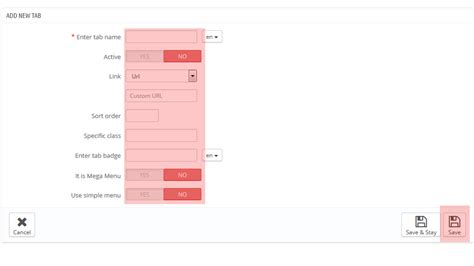 Prestashop 16x How To Work With Tm Megamenu 0x Version Module Template Monster Help
