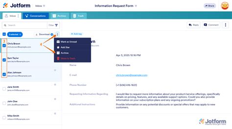How To Archive And Unarchive Submissions In Jotform Inbox