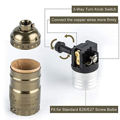 Ul Listed 3 Way Lamp Socket Replacement Jackyled