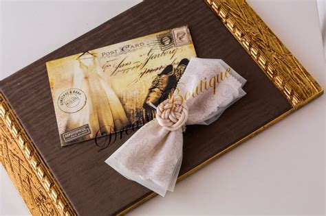 Ρομαντικά και Vintage προσκλητήρια γάμου Myweddingstar Gr Γαμος