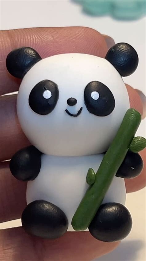 Air Dry Clay Panda