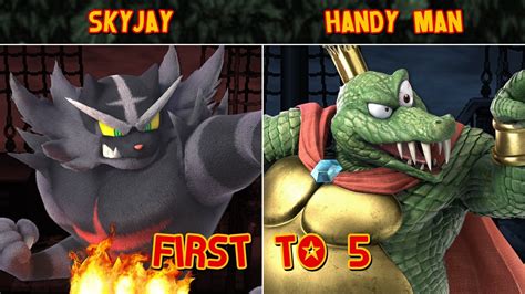 First To Five Skyjay Incineroar Vs Handy Man King K Rool YouTube