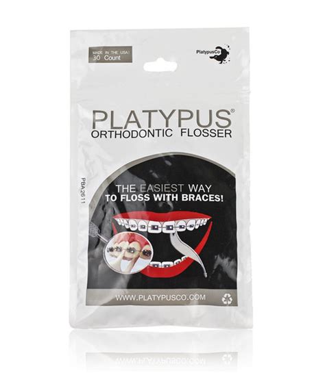 Platypus Orthodontic Flossers 30 Bg Optimus Dental Supply