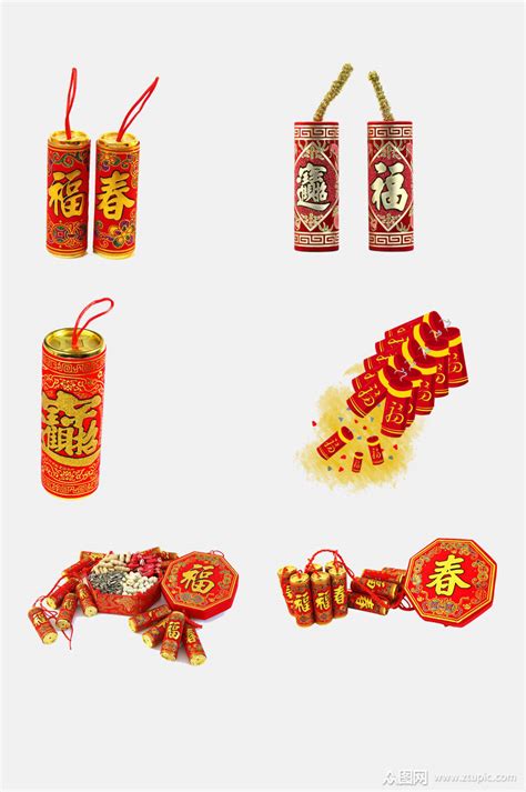 新年元素的物品新年素材大山谷图库