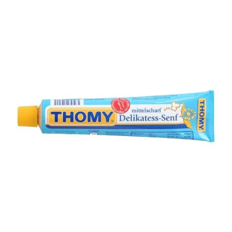 Thomy Mild Deli Mustard In Squeezable Tube 34 Oz