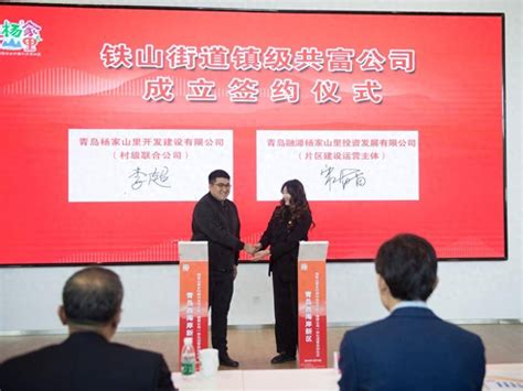村村有好戏丨青岛市首家！西海岸新区杨家山里乡村振兴示范片区一体化运营平台正式启用发展