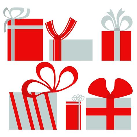Ensemble De Coffrets Cadeaux Lumineux Avec Des Arcs Emballage De Noël