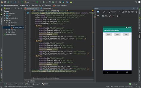 Android 四种布局： Framelayout、constraintlayout、linearlayout、relativelayout
