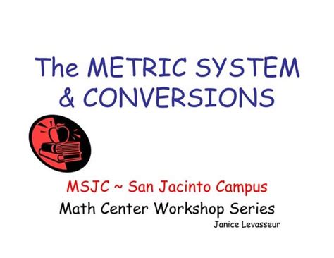 Metric Conversion Ppt Physics Science