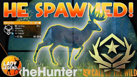 GREAT ONE WHITETAIL AT LONG LAST Call Of The Wild YouTube