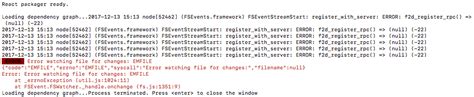 When Ejected A No Bundle Present Error Crashes The Build
