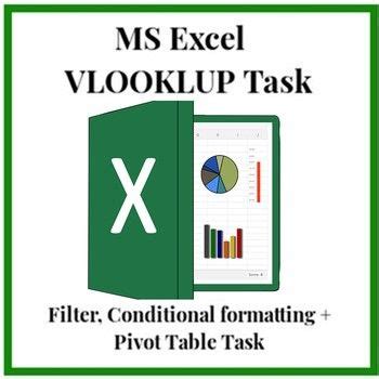 Excel VLOOKUP Function Filter Conditional Formatting Pivot Table