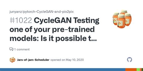 Cyclegan Testing One Of Your Pre Trained Models Is It Possible To Get Intermediate Results