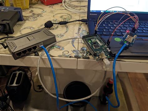 Simple Data Transfer Network With Enc J Arduino Uno Networking Protocols And Devices