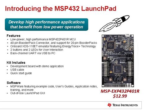 msp 432 mcus training part 1 msp 432