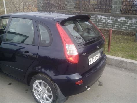 Спойлер "Калина Спорт" — Lada Калина Хэтчбек (1G), 1,4 л, 2009 года ...