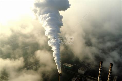 电厂的尾气排放高清图片下载 正版图片600278507 摄图网