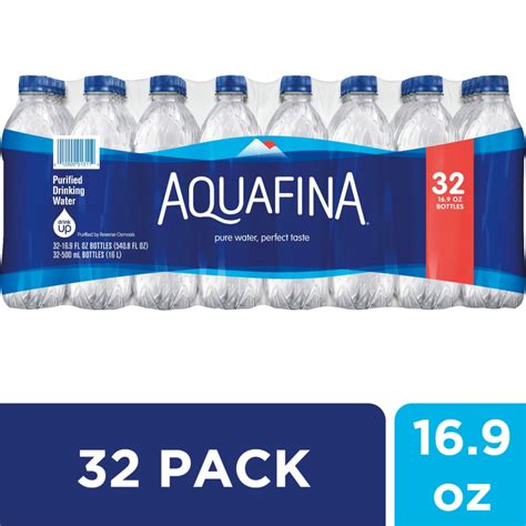Aquafina Purified Drinking Water Multipack Bottles 32 Pk 16 9 Fl Oz